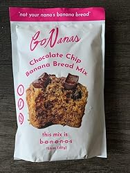 Amazon.com: GoNanas Original Banana Bread Mix, Vegan, Gluten Free ...