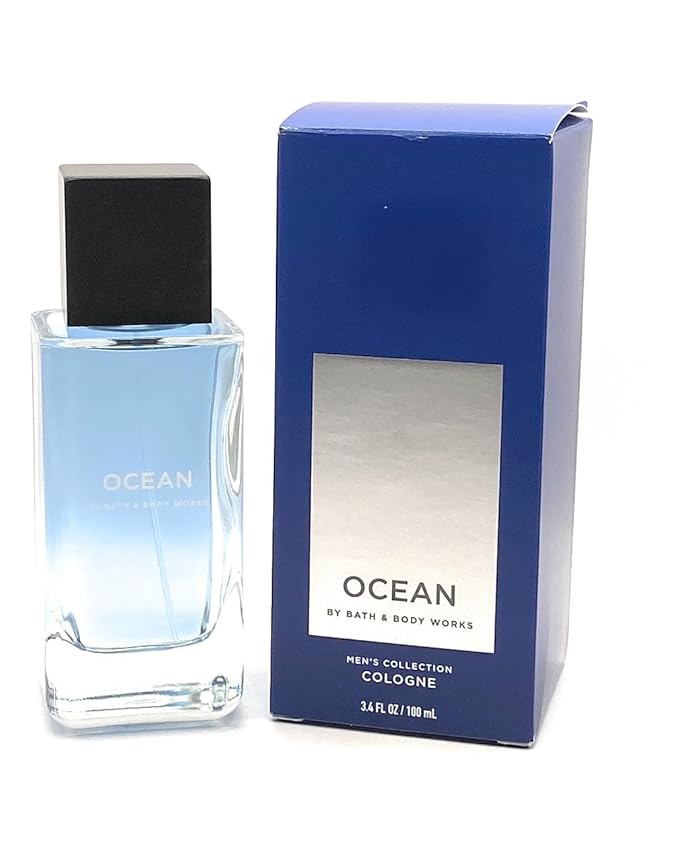 Amazon.com : Bath and Body Works Ocean Men's Fragrance 3.4 Ounces ...