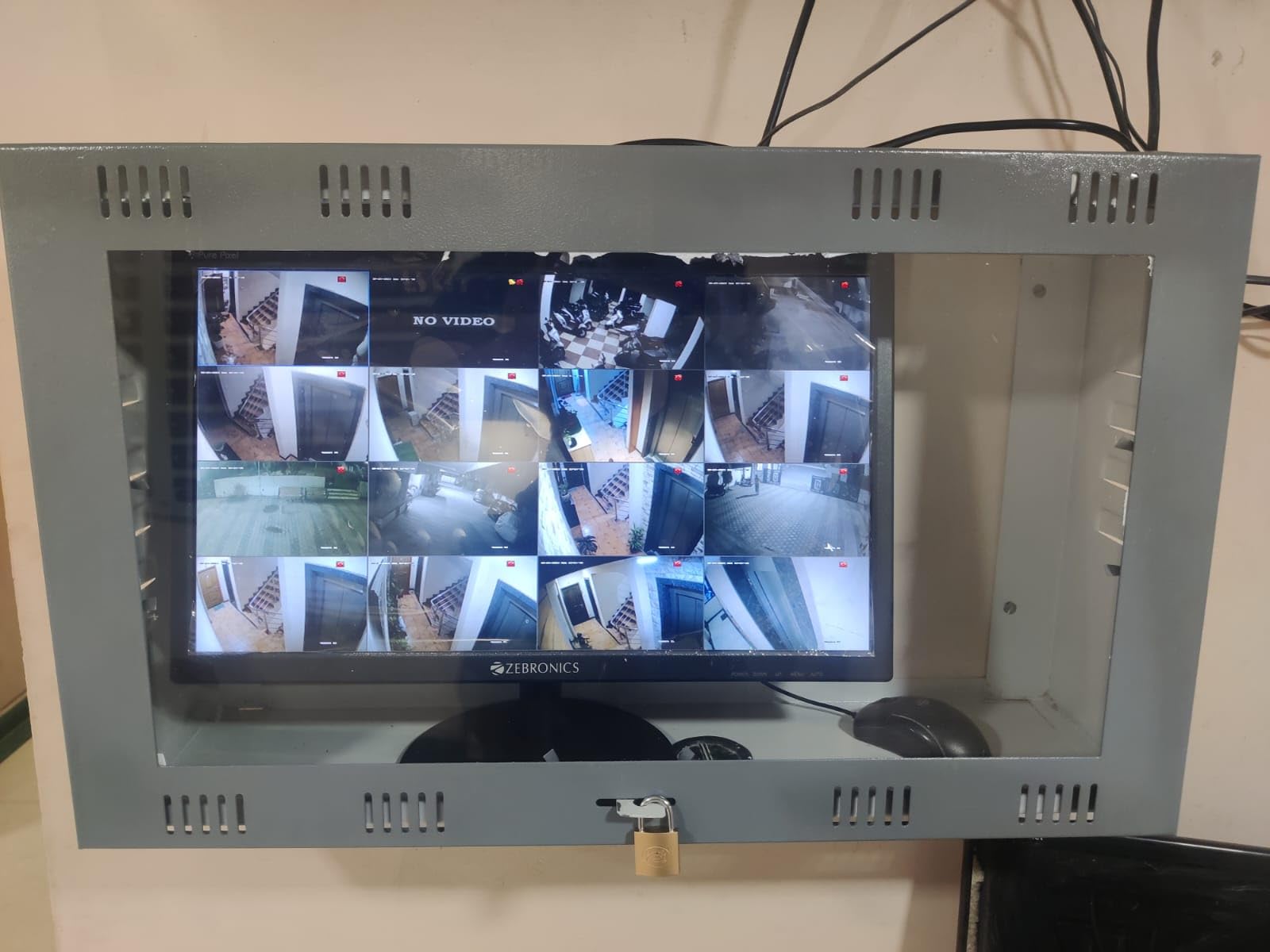 Lepose Metal CCTV LED TV Protection Box