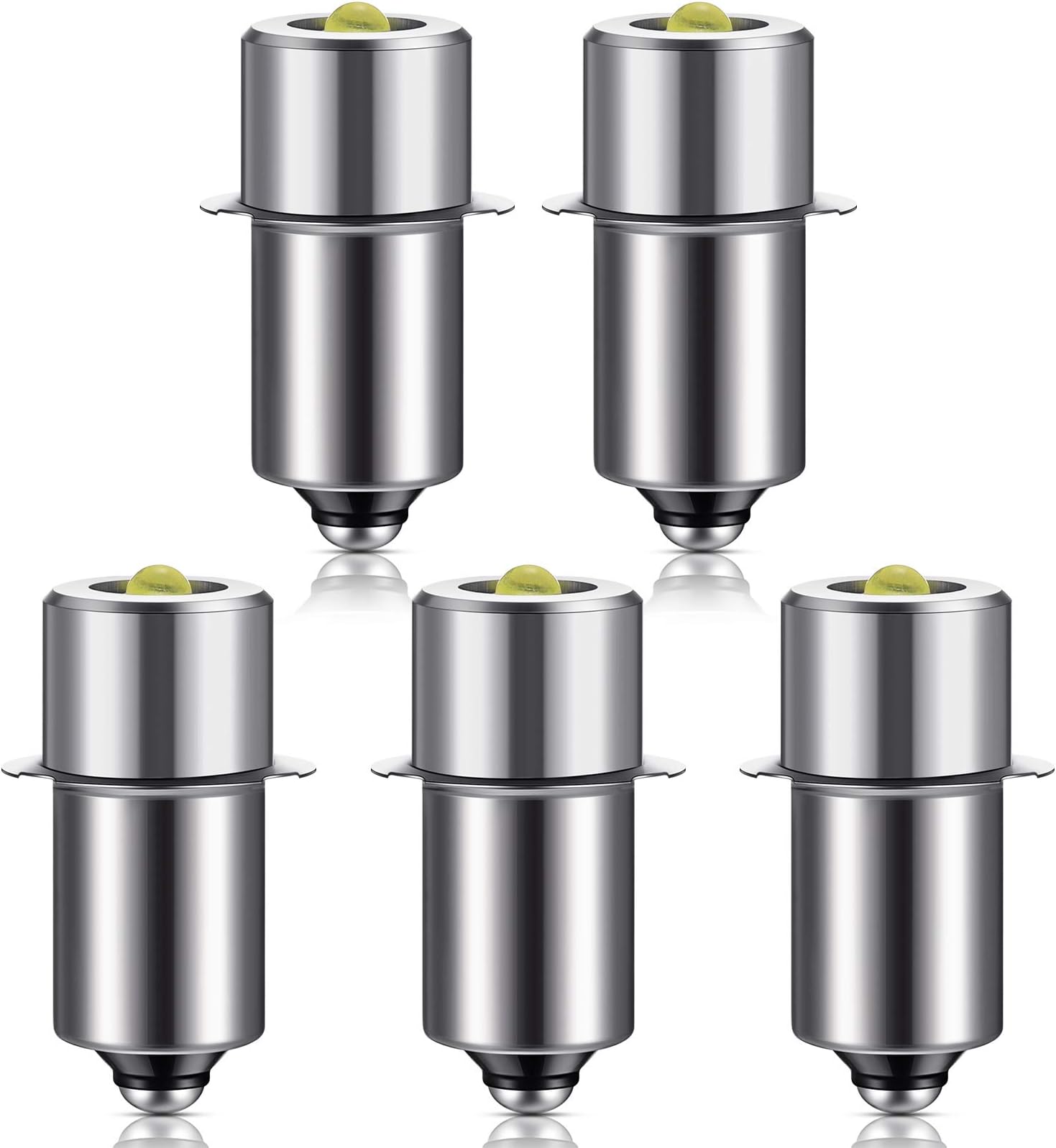 Honoson 3 Pieces 3-6v LED Bulb Flashlight Replacement Bulb 3w Dc3v P13 ...