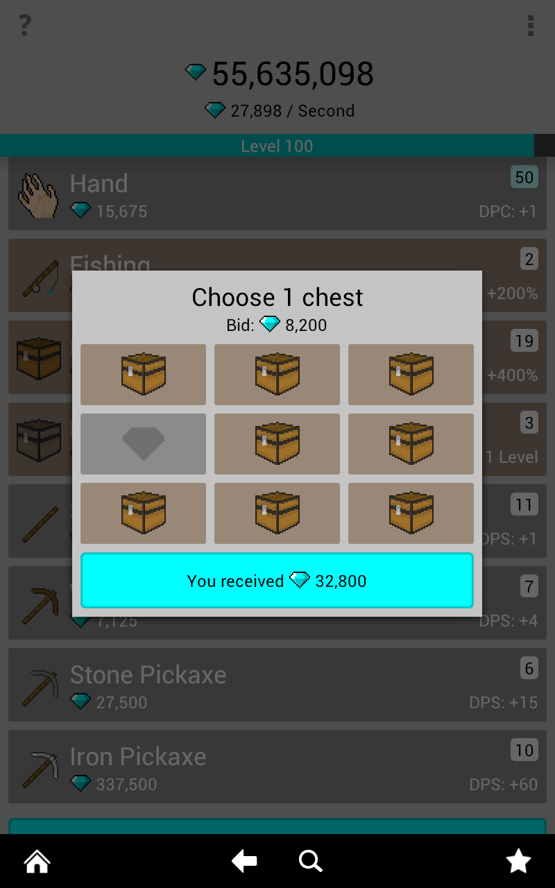 Diamond Clicker (Kindle Tablet Edition) - App on Amazon Appstore