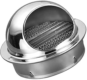 Amazon.com - Beautiful Louvered Grille Cover Round Bull Nosed External ...