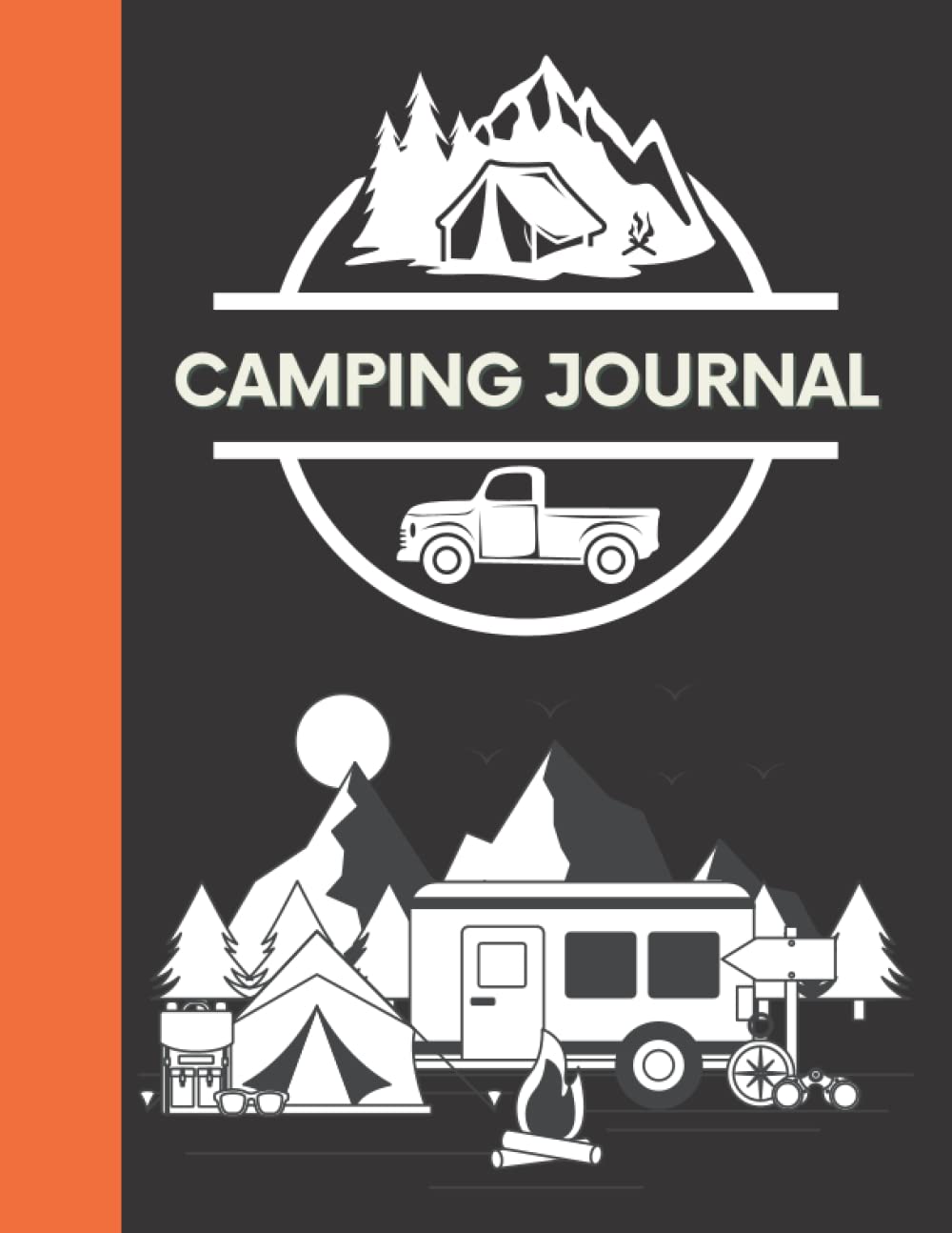 CAMPING JOURNAL: Camping Planner and Travel Book Tent and RV Camping ...