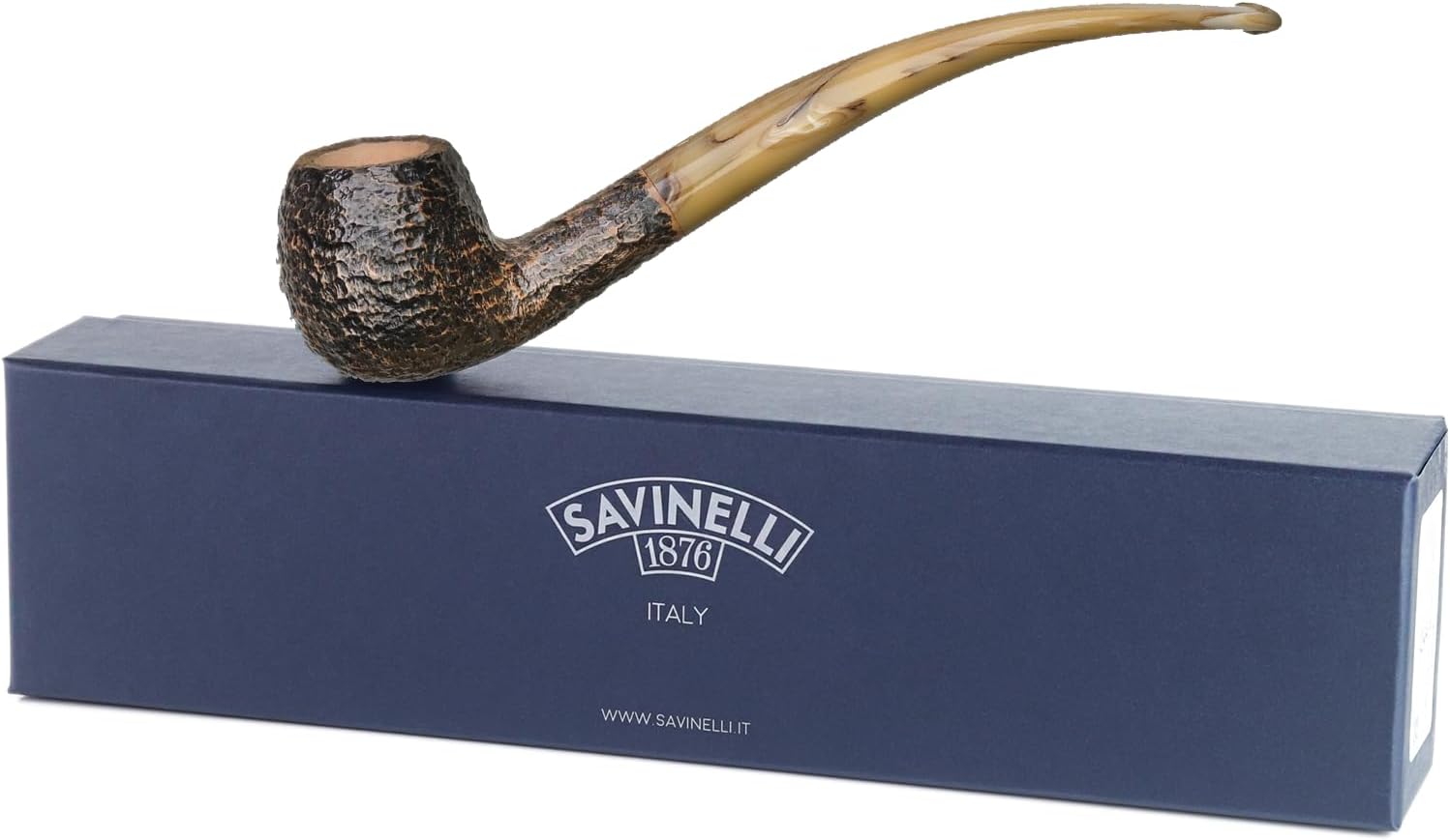 Amazon.com: Savinelli Ginger’s Series, Classy Italian Briar Pipe ...