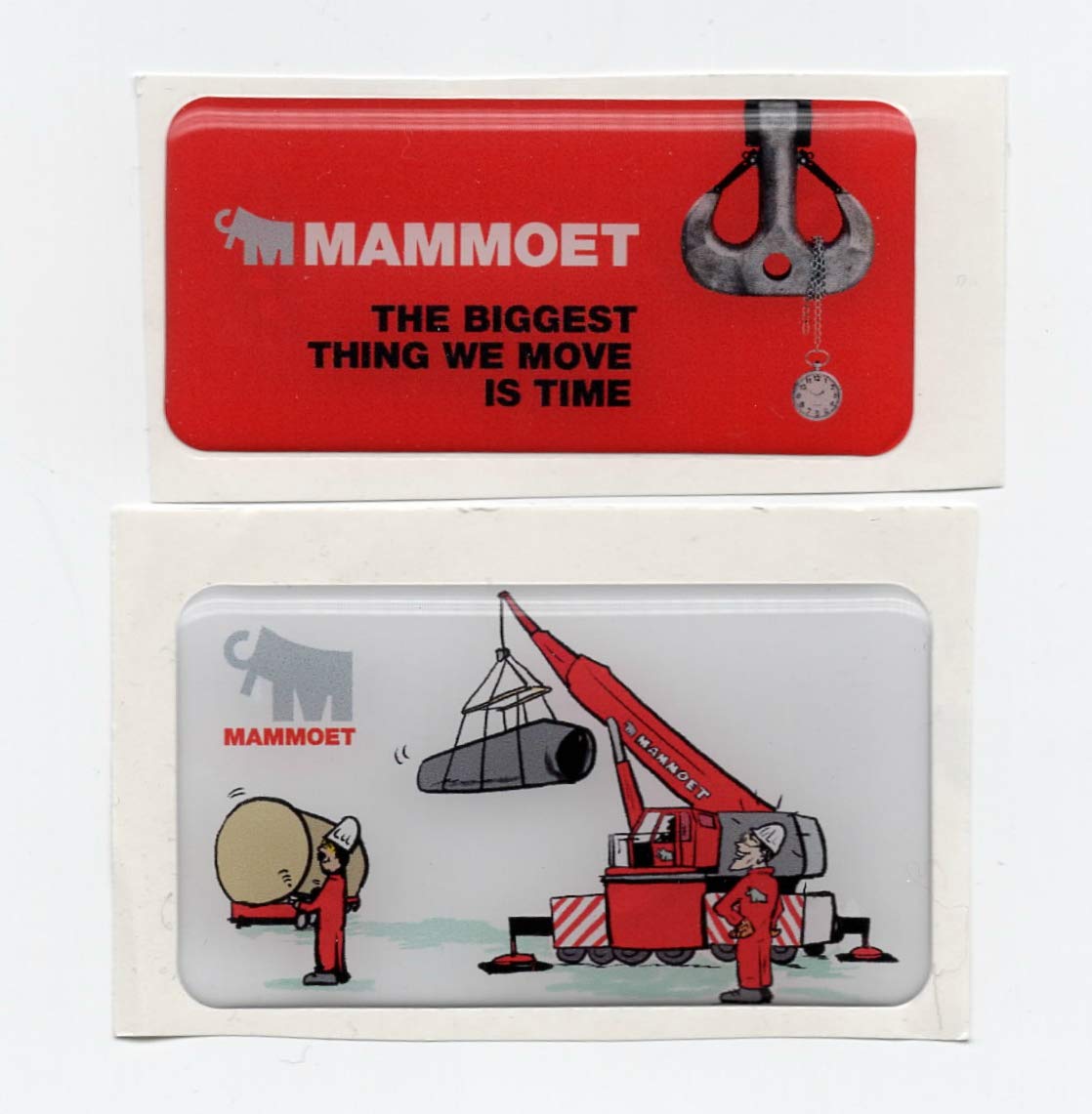 Amazon.com: Mammoet Mammoth Crane Sticker Pair. Puffy, raised Hardhat ...