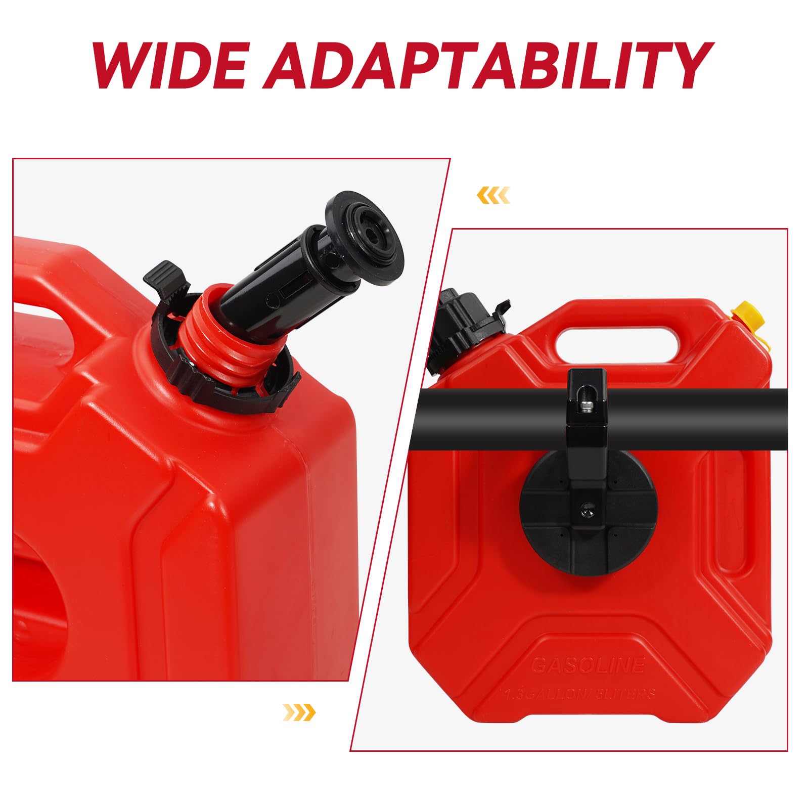 Adjustable Flow Transfer Device 5 Gallon Transfer Tank With Upgraded ...