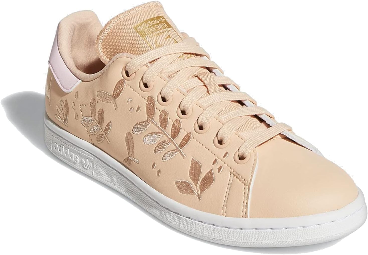 Amazon | [アディダス] スタンスミス [STAN SMITH] ハロブラッシュ/クリアピンク/フットウェアホワイト GY8173 ...