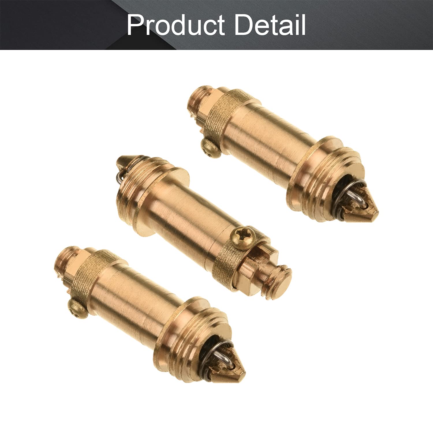 Bathroom Sink Drain Pop Up Click Clack Plug 66mm Solid Brass Universal ...