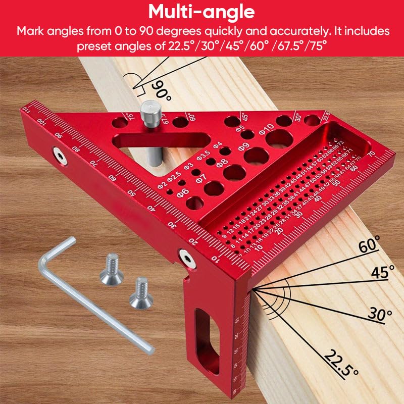 SakerPlus 3D Carpenter's Triangle Square Instruction Manual