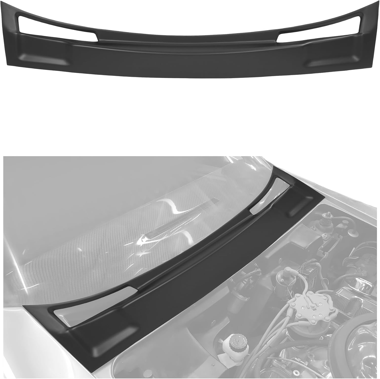 Amazon.com: HECASA Windshield Wiper Cover Wiper Cowl Compatible with ...