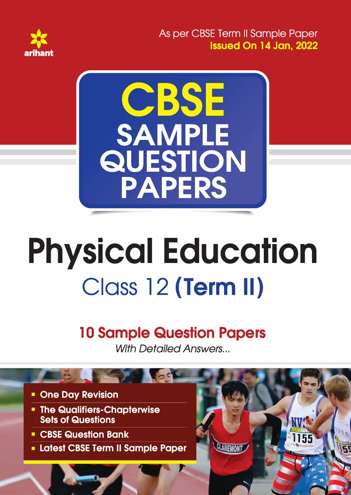 Buy Arihant CBSE Term 2 Physical Education Class 12 Sample Question ...