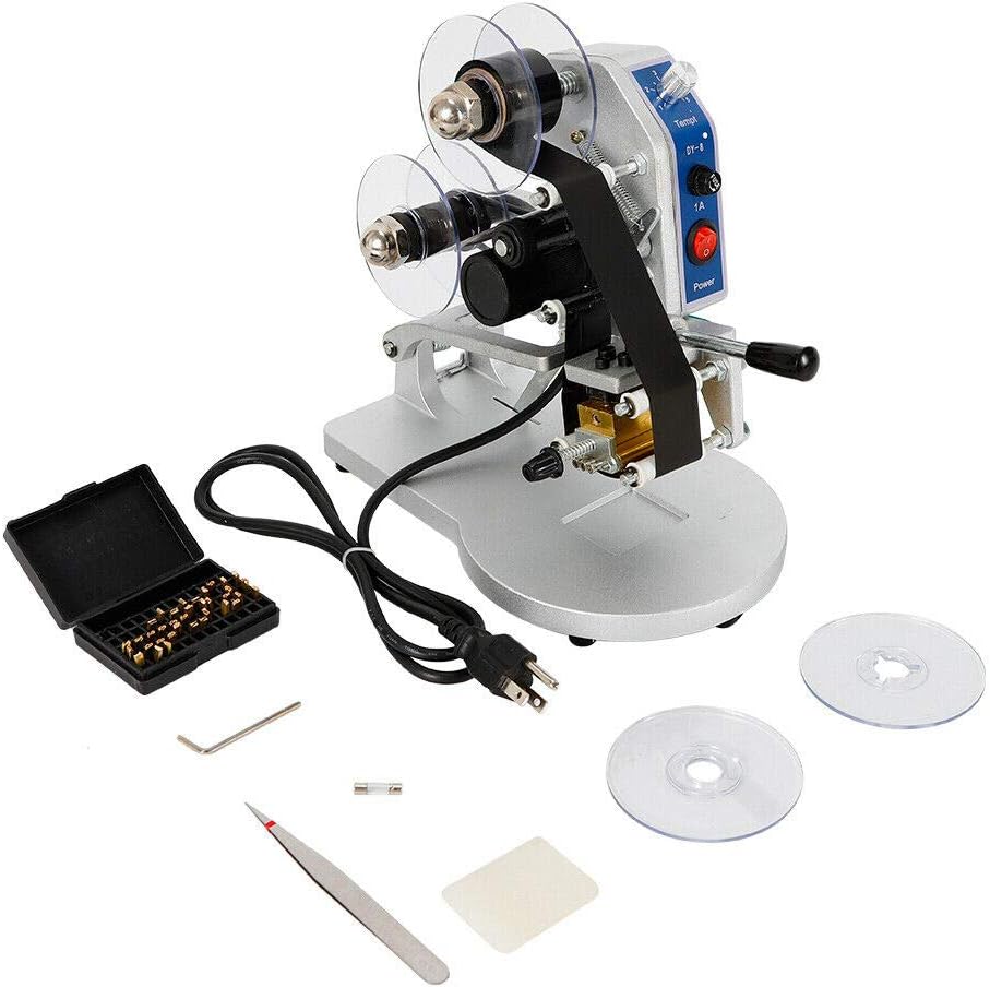 Amazon.com: Hot Stamping Machine, Electric Manual Hot Stamp Printer ...