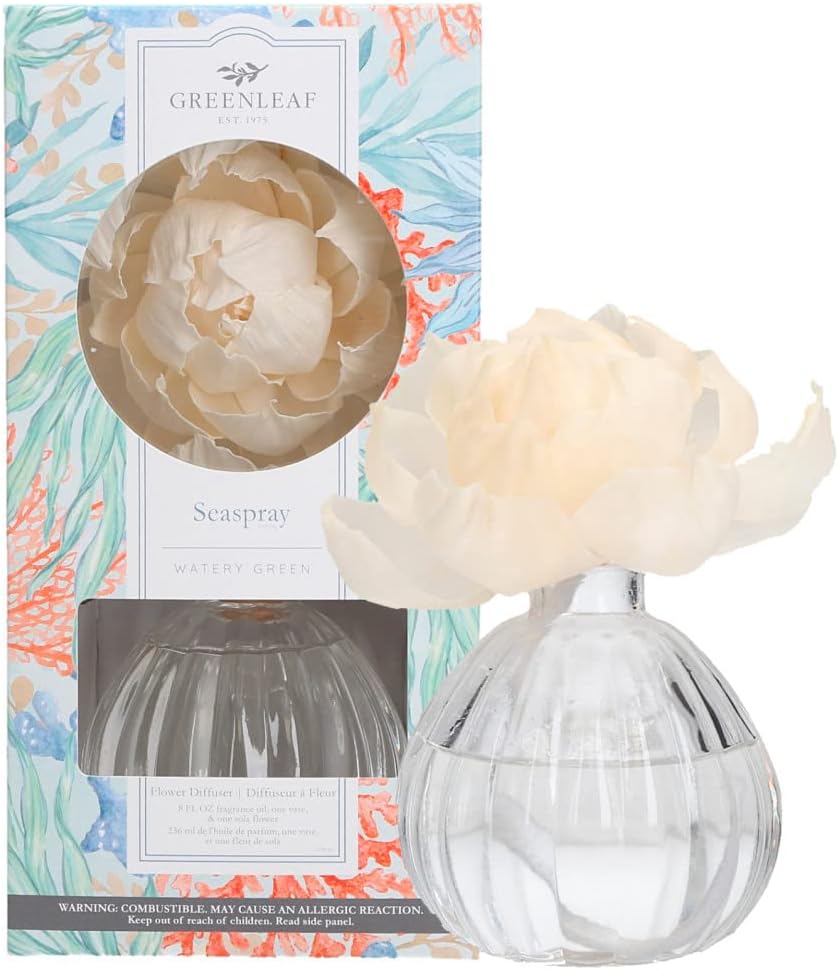Amazon.com: Greenleaf Gifts Unique Blooming Highly Fragranced Flower Diffuser Air Freshener ...