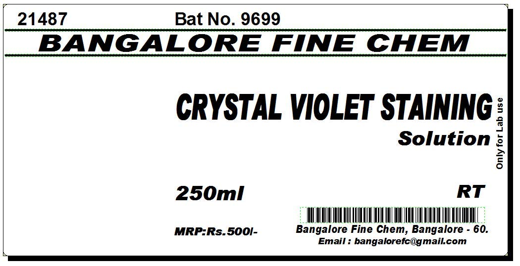 CRYSTAL VIOLET STAINING Solution - 250ml : Amazon.in: Industrial ...