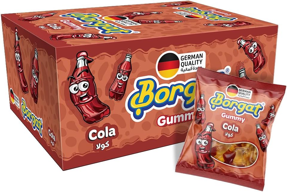 Borgat® Gummy Cola Sachet 10g Pack of 24 : Buy Online at Best Price in ...