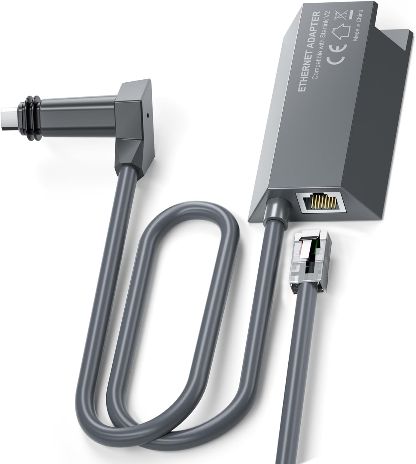 Amazon.com: Starlink Ethernet Adapter Gen 2 (1pc Plug and Play) Star ...