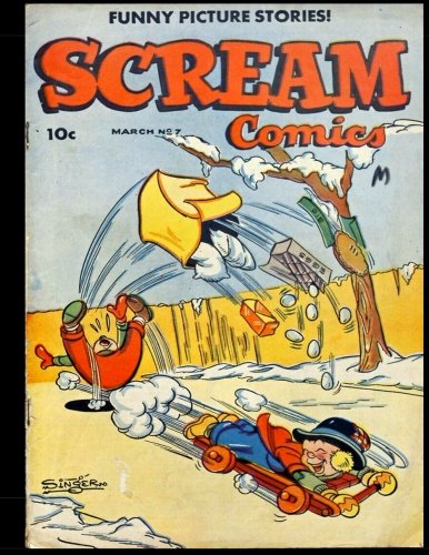 Scream Comics #7: Golden Age Humor Comic 1946 - Classic Funny Picture ...