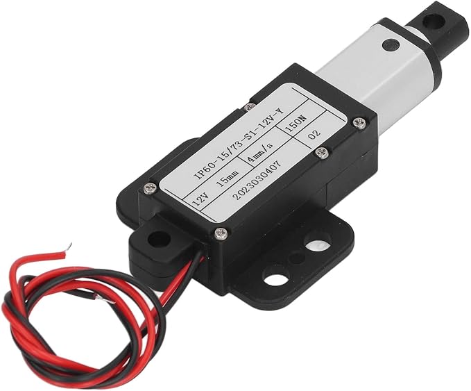 15mm Stroke Micro Linear Actuator, 12V Force 150N Speed 4mm / s Mini ...