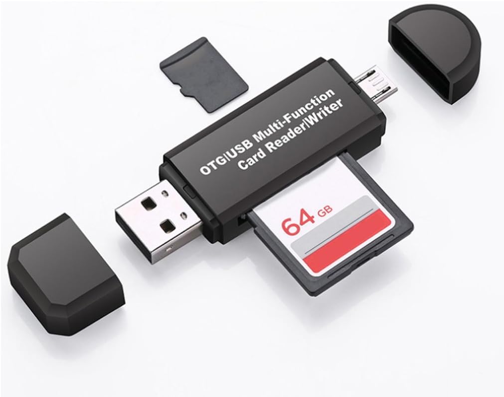 Amazon.com: Adesso SCR-100 Smart ID Credit Card Reader,Black : Office ...