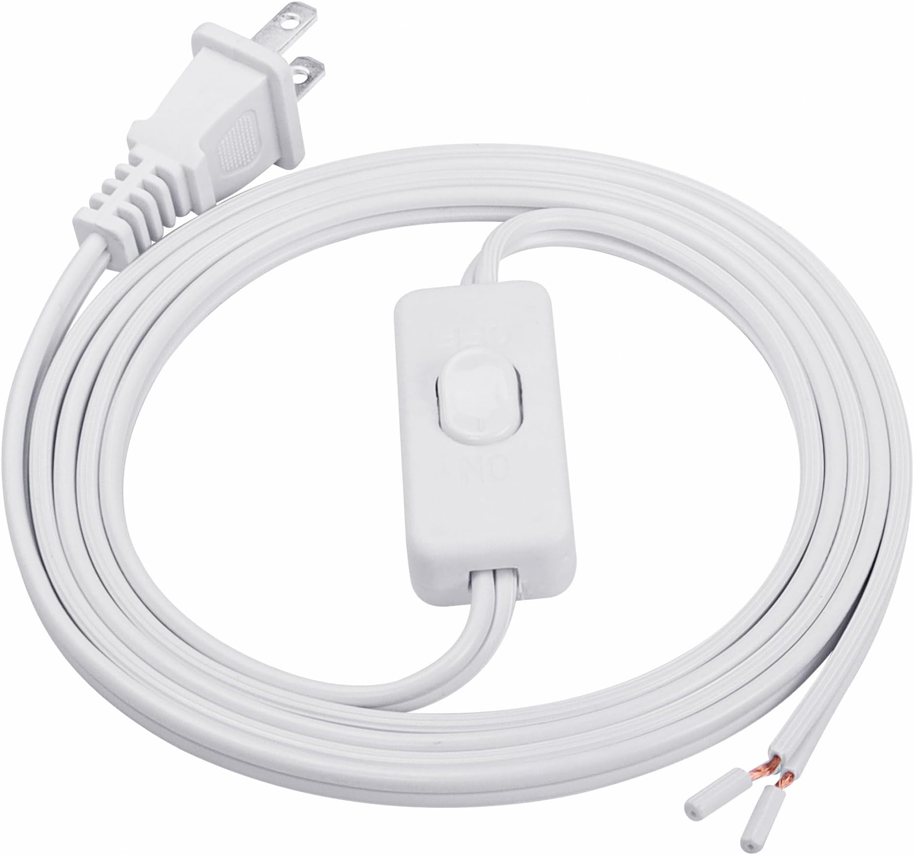 Amazon.com: RTNLIT 8FT Lamp Cord with On/Off Button Switch and ...