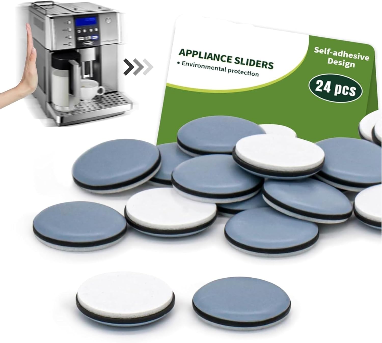 Amazon.com: 12PCS 3/4 Appliance Sliders for Kitchen Appliances, Kitchen ...