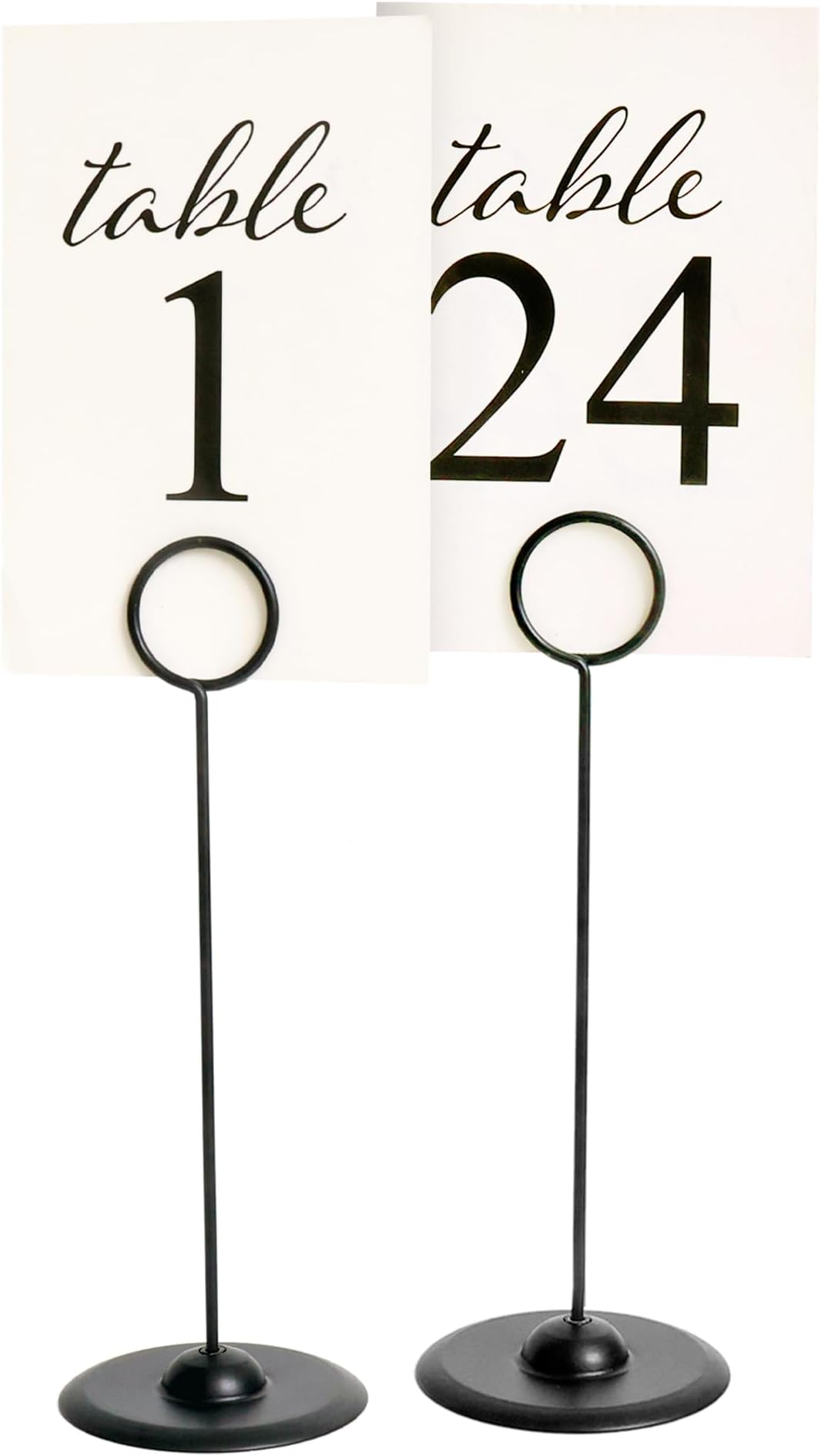 Amazon.com: Owen Charles Market- 24 Pack Table Number Holders - Place ...