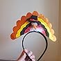 Amazon.com: Turkey Headband Party Accessory (1 count) (1/Pkg) : Home ...