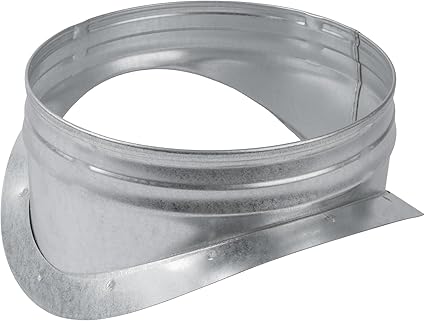 HVAC OV Galvanized Steel Saddle Takeoff – Round 90 Degree Splitter for ...