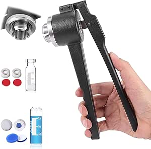 UPIKIT Manual Perfume Crimper, 13mm/15mm/20mm, Bottle Cap Crimping Tool,Flip Off Vial Crimper ...