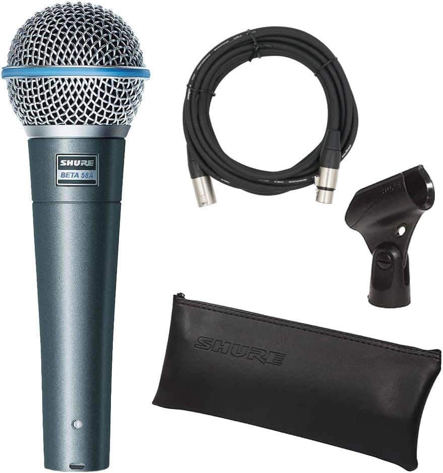 Amazon.com: Shure SM58S Professional Vocal Microphone w/On/Off Switch ...