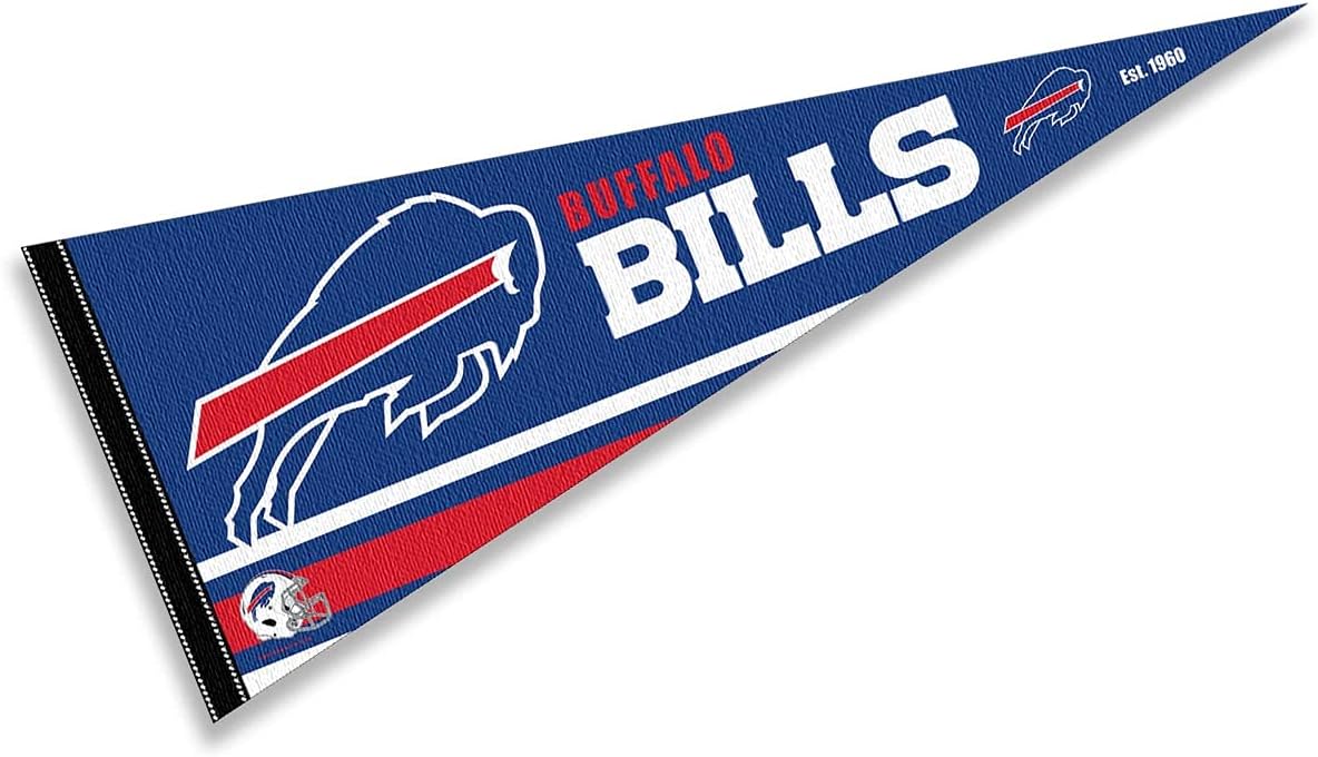 Amazon.com : Buffalo Bills Official 30 inch Large Pennant : Sports ...