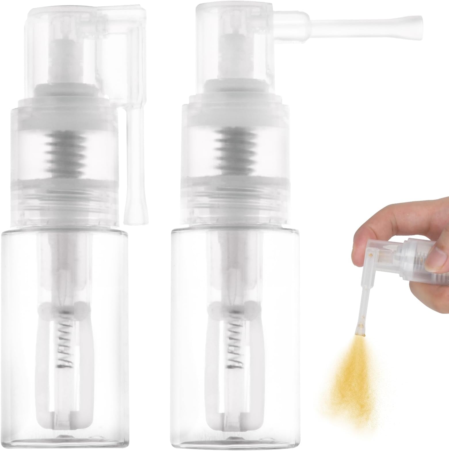 Amazon.com: ZIBARBER Powder Spray Bottles,Empty Powder Spray Bottle ...