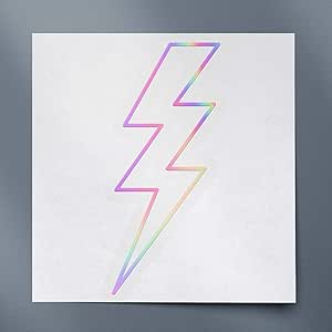Amazon.com - Transparent Decal Stickers of Lightning (Hologram) Premium ...
