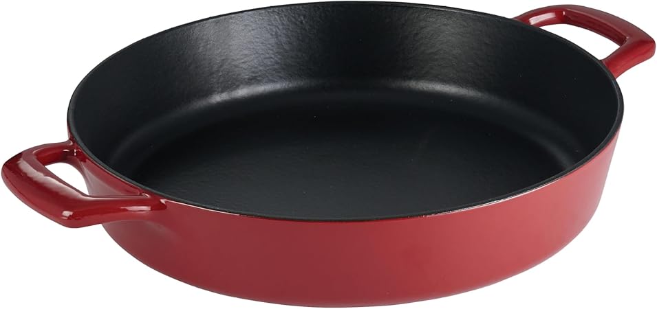 Amazon.com: Tramontina FlavCity 12.5 in Enameled Cast Iron Skillet ...