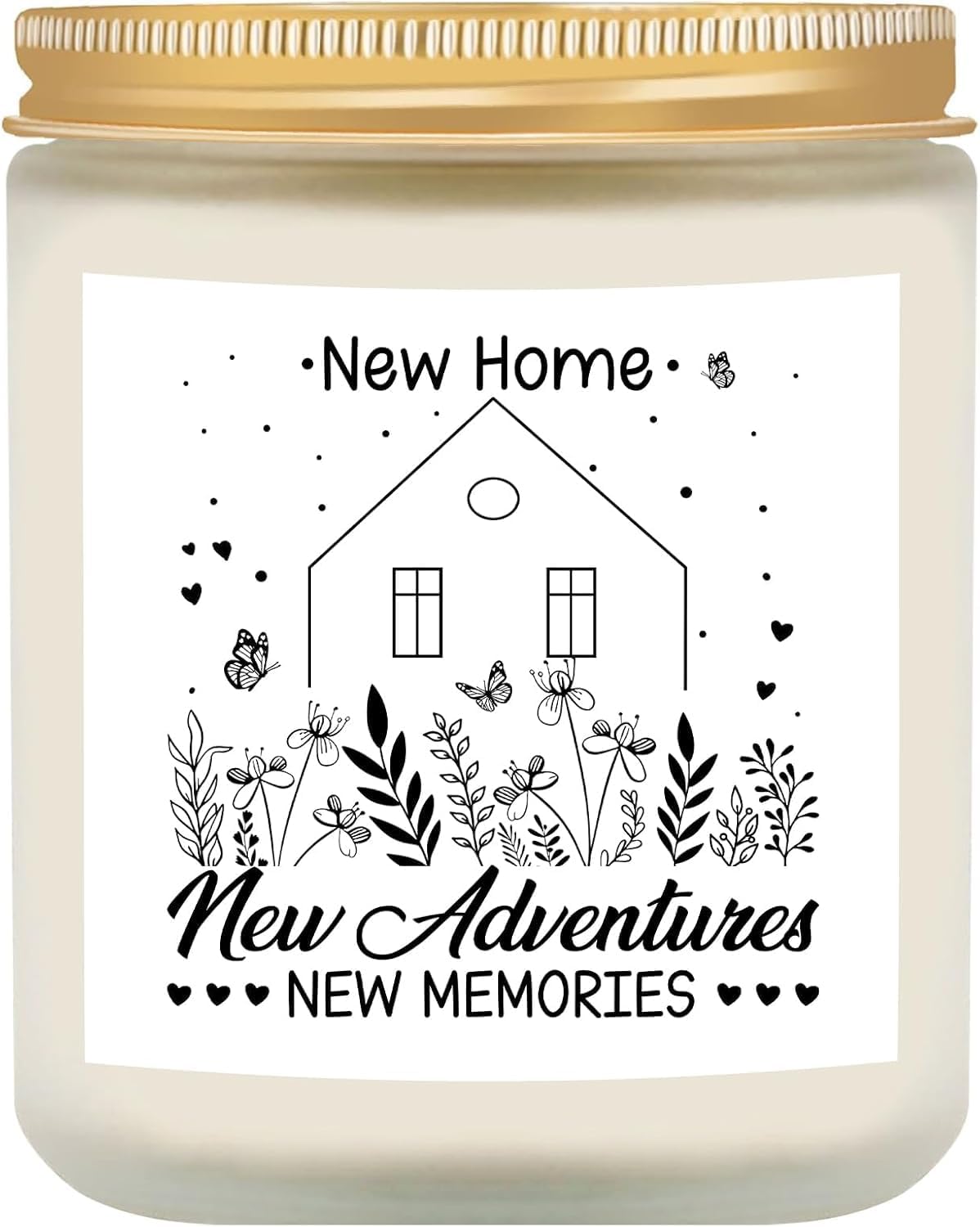 Amazon.com: House Warming Gifts: New Home Candle - Lavender Scented ...