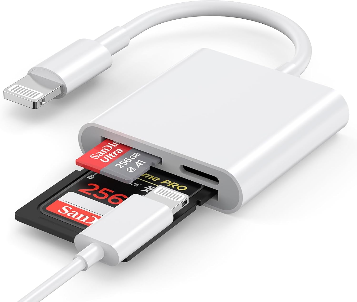 Amazon.com: SD Card Reader for iPhone iPad,esbeecables Trail Game ...