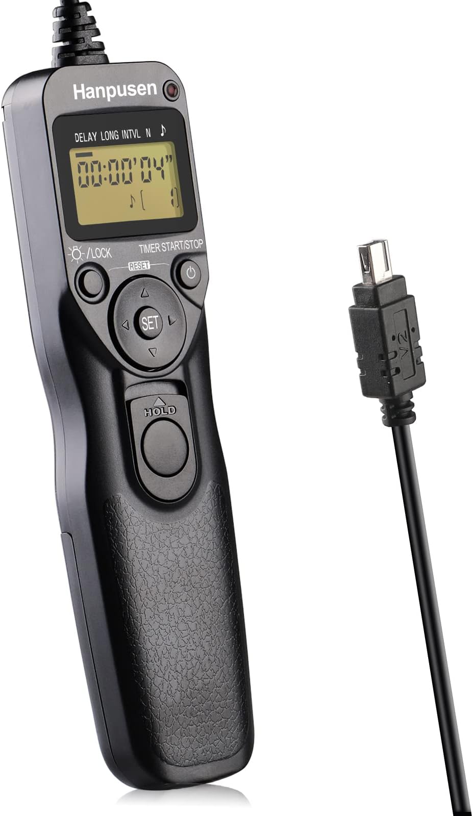 Camera Remote Shutter Release for Nikon, Wireless Timer Cable Remote ...