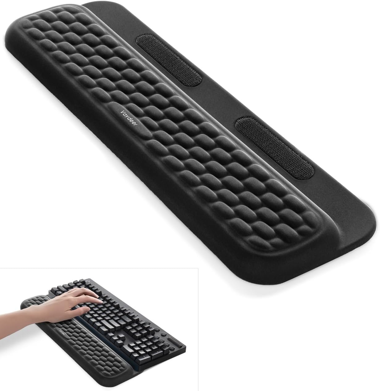 Amazon.com : EAXBUX Keyboard and Mouse Wrist Rest Pad Set Padded Memory ...