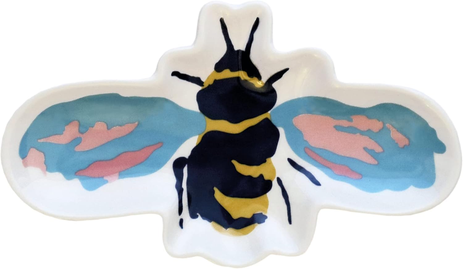 Joules Bee Shaped Ceramic Trinket Tray, Multicolour, Small : Amazon.co ...