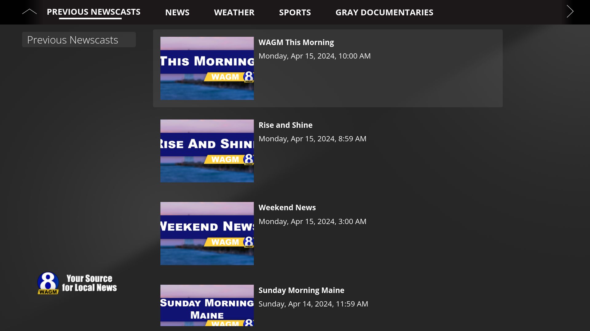 WAGM News - App on Amazon Appstore