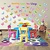 Amazon.com: BXawi 63Pcs Reading Gives You Wings Bulletin Board Set ...