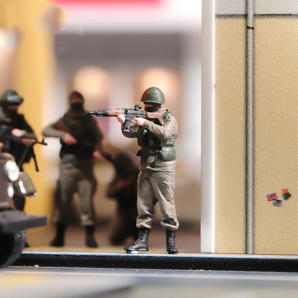 Amazon.com: RoofWorld Painted Miniatures 1/18 1/24 1/64 1/43 1/87 Scale ...