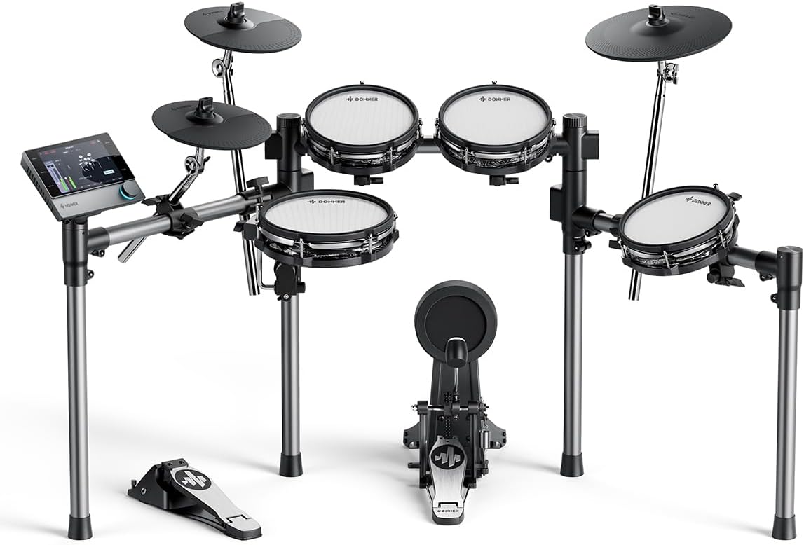 Amazon.com: Donner Beat Electronic Drum Set, Electric Drum Kit with ...