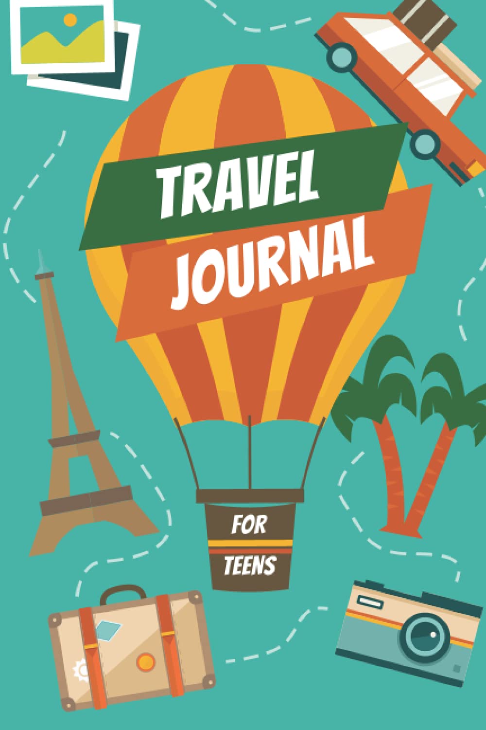 Amazon.com: Travel Journal For Teens: Vacation or Summer Traveling Log ...