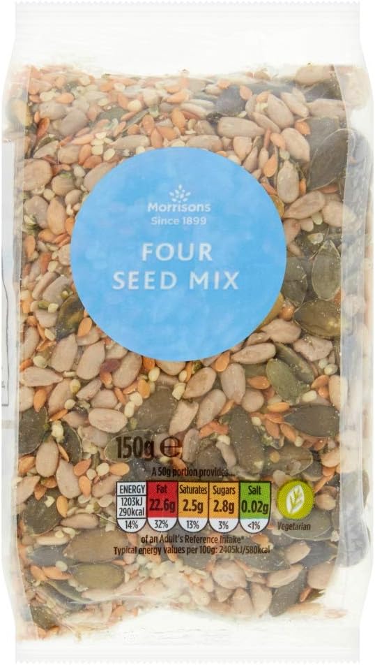 Morrisons Four Seed Mix, 150g : Amazon.co.uk: Grocery