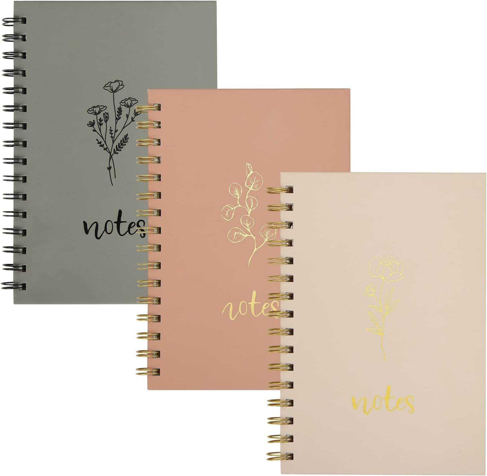 Amazon.com : Spiral Notebook - College Ruled Notebook, Notebook Journal ...