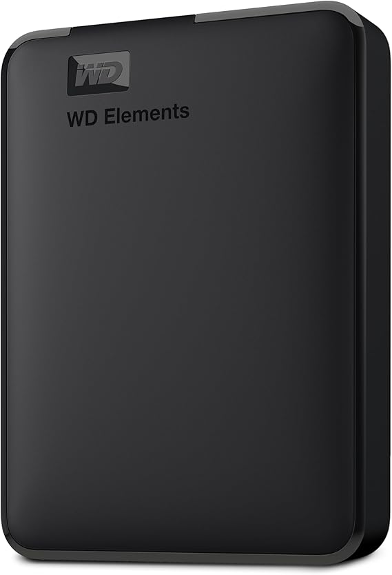 WD 6TB Elements portable external hard drive, USB 3.0, portable ...
