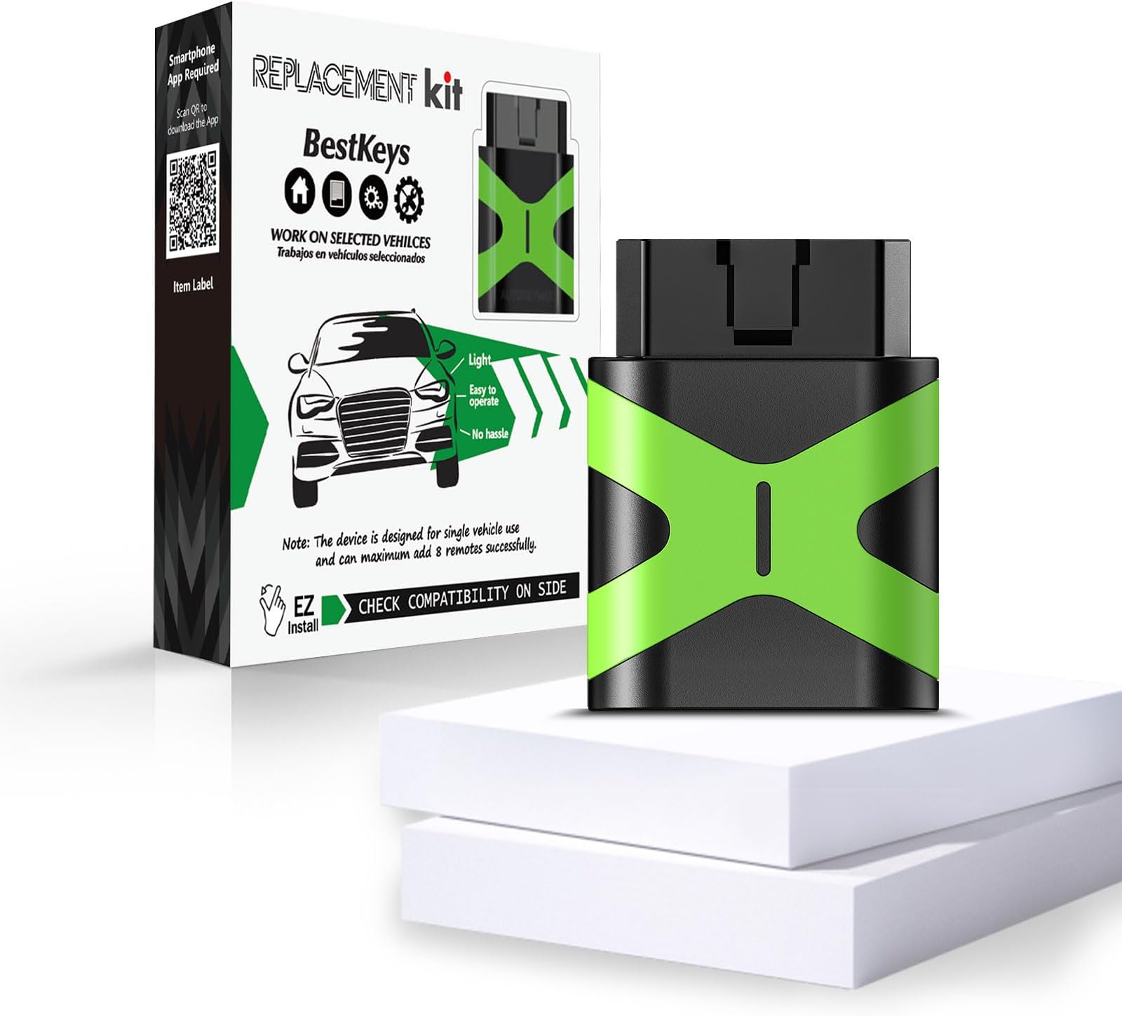 Amazon.com: BestKeys Universal DIY Set-up Instruction Included Car Key ...