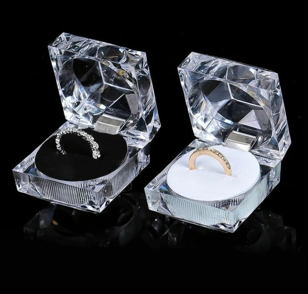 Kamla Sellers Red Velvet Rose Ring Box : Amazon.in: Jewellery