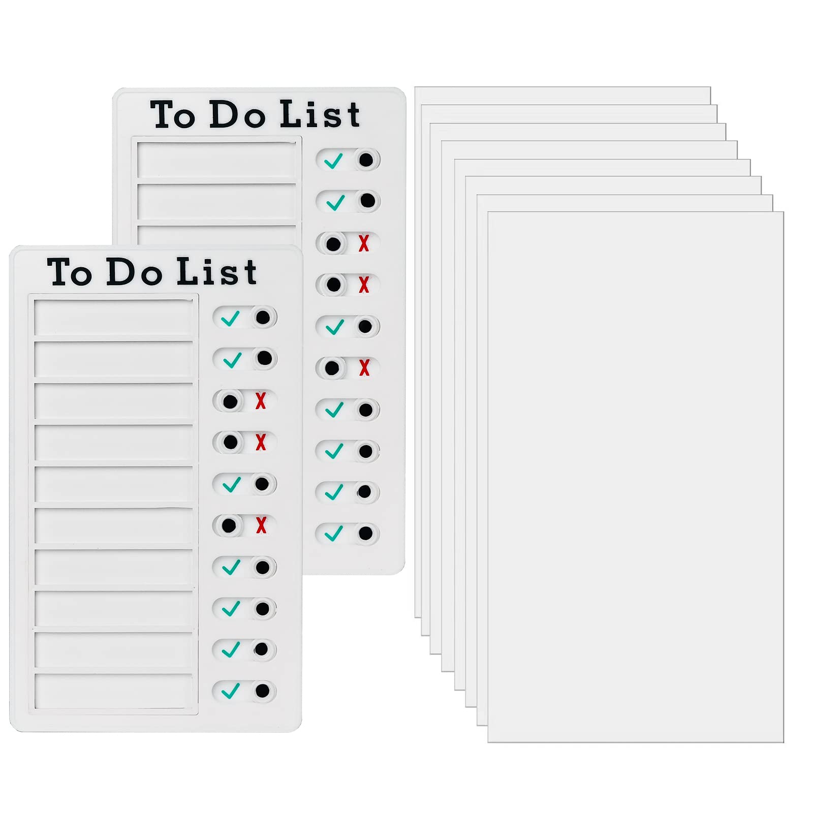 Snapklik.com : 2 Pieces Chore Chart For Kids, Portable To Do List Memo ...